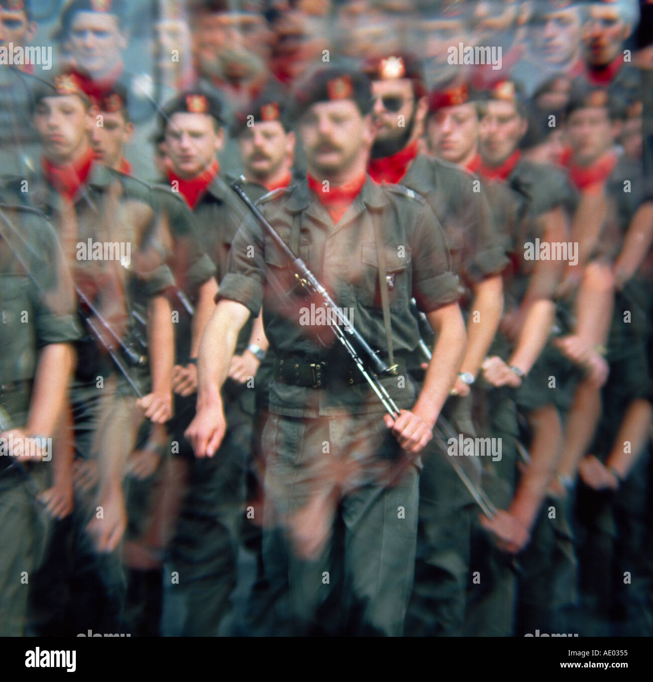 Marching soldiers hi-res stock photography and images - Alamy