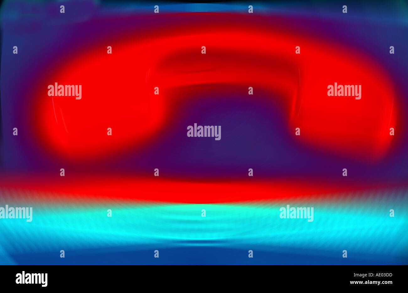 Red telephone hotline Stock Photo - Alamy