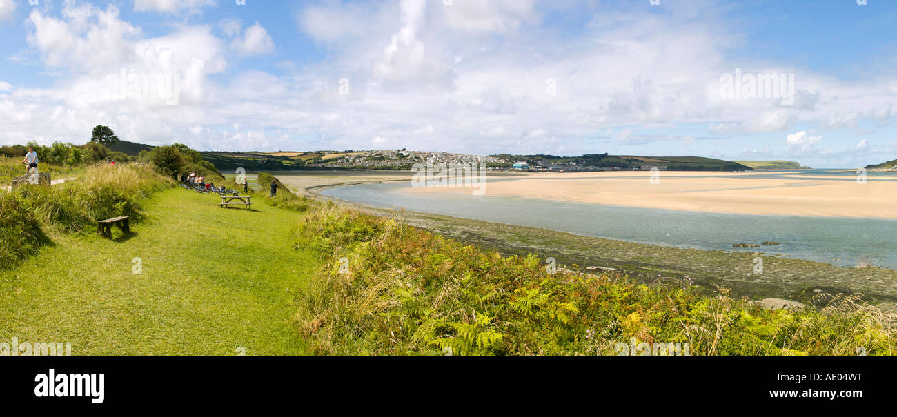 the camel trail cycleway and footpath along disused railway line the ...
