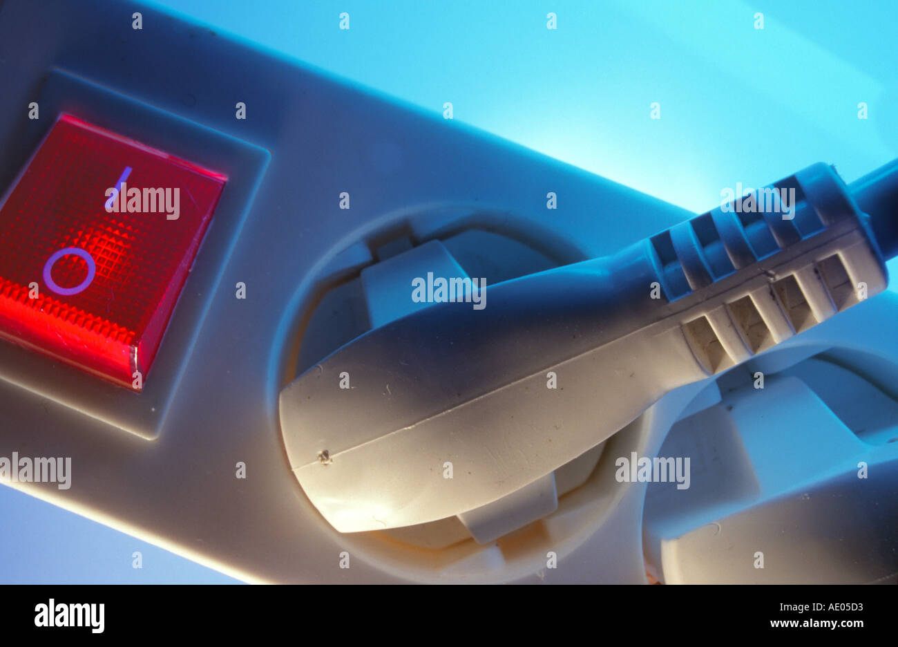 connection of electricity plugs Stock Photo - Alamy