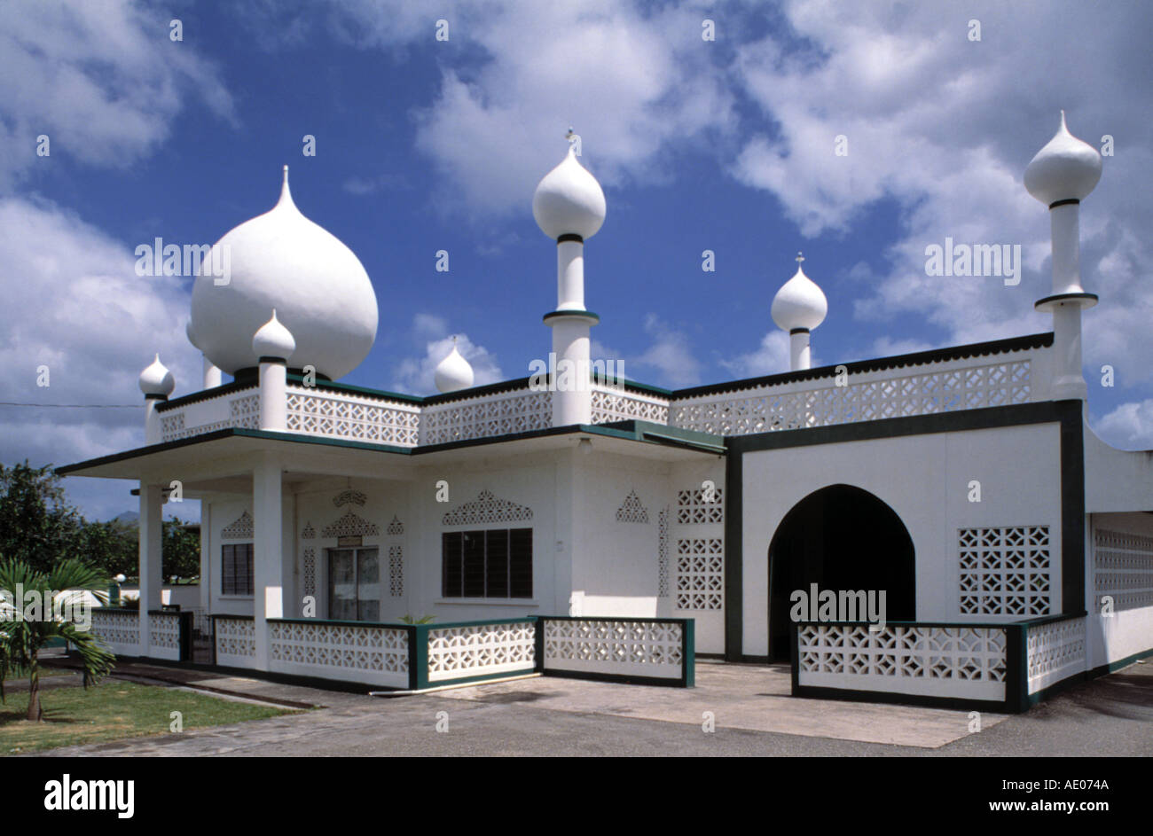 Trinidad A Hindu temple in Port of Spain Stock Photo - Alamy