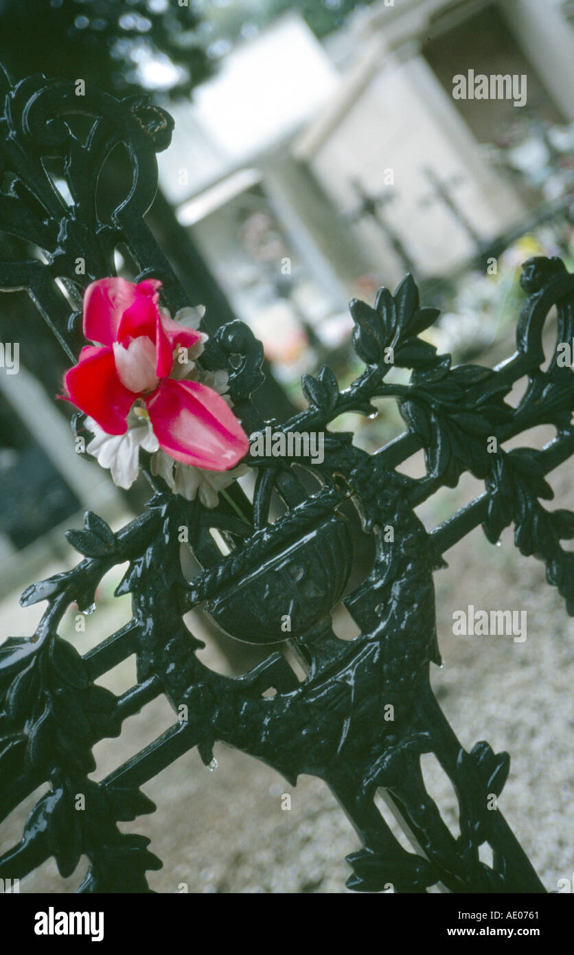 cross in rain france Stock Photo - Alamy