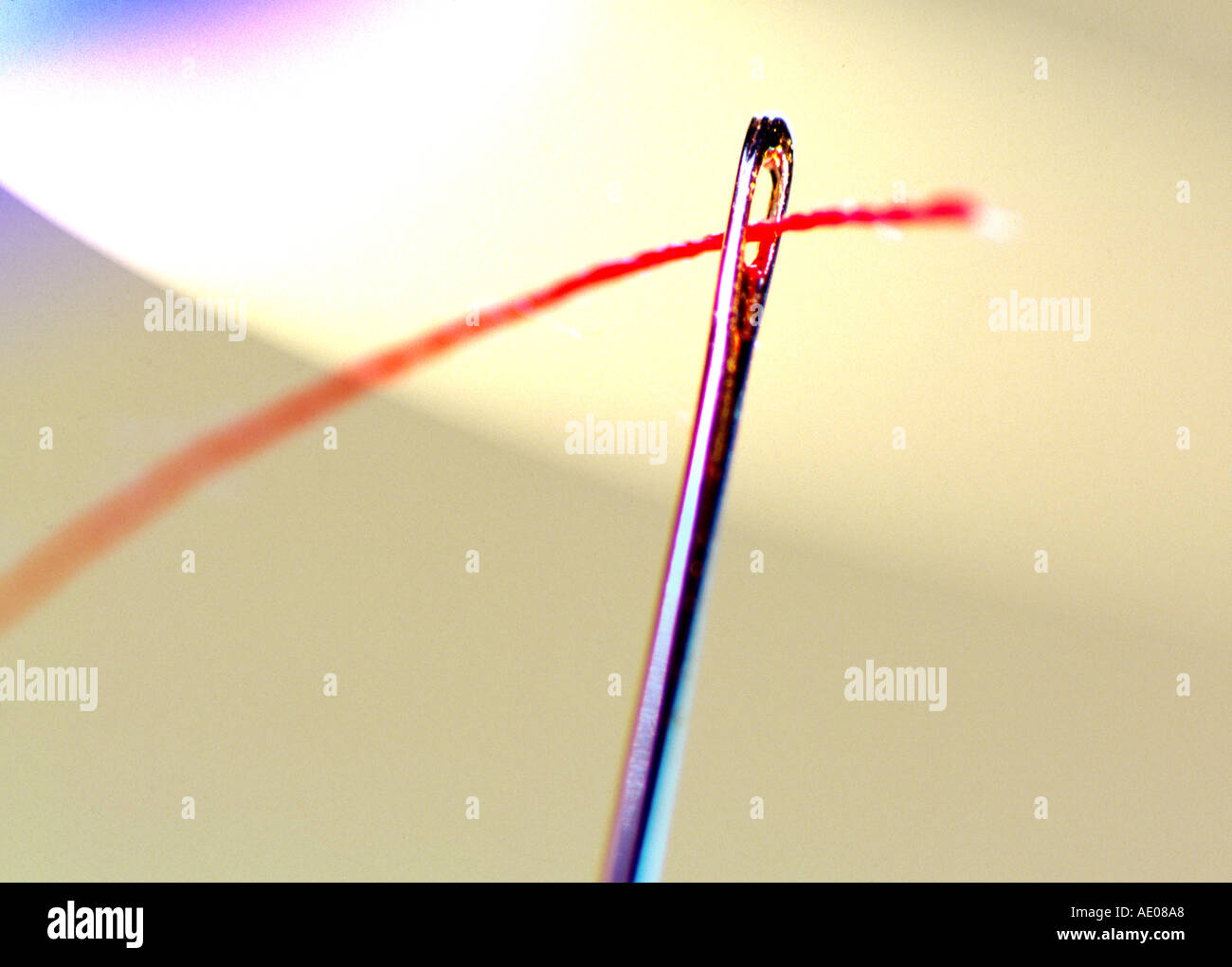 needle and string Stock Photo - Alamy