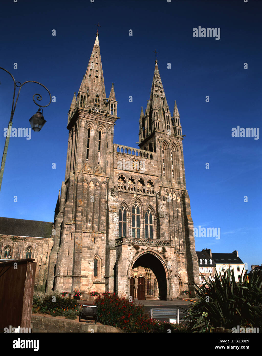 The Ancienne Cathédrale at St Pol de Léon Stock Photo - Alamy