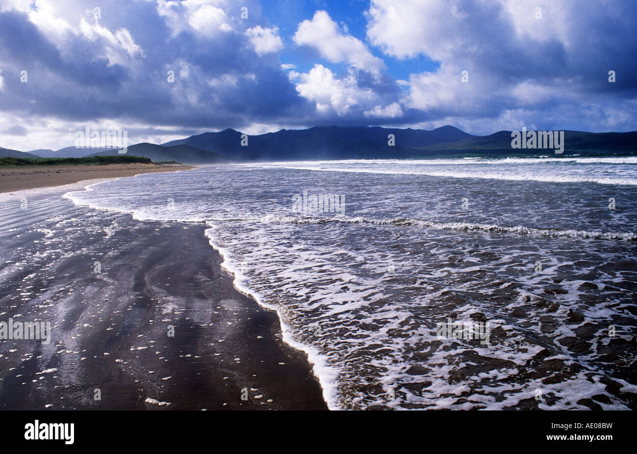 Stradbally Beach Fahamore peninsula Brandon Bay County Kerry Dingle ...