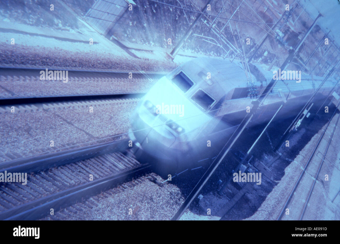 high speed train France TGV Stock Photo - Alamy