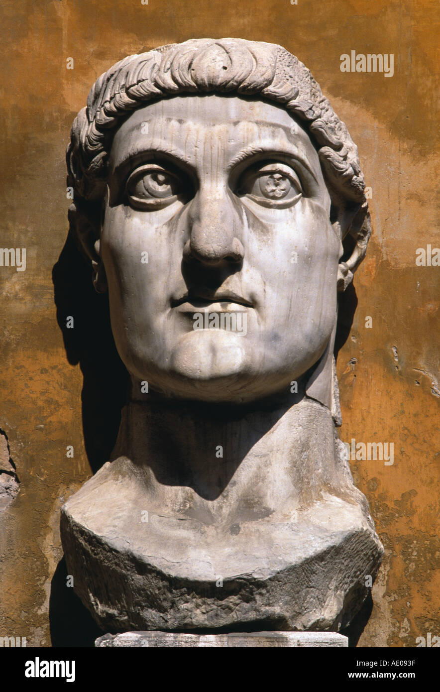 Roman Head Capitoline Museum Rome Italy Stock Photo - Alamy