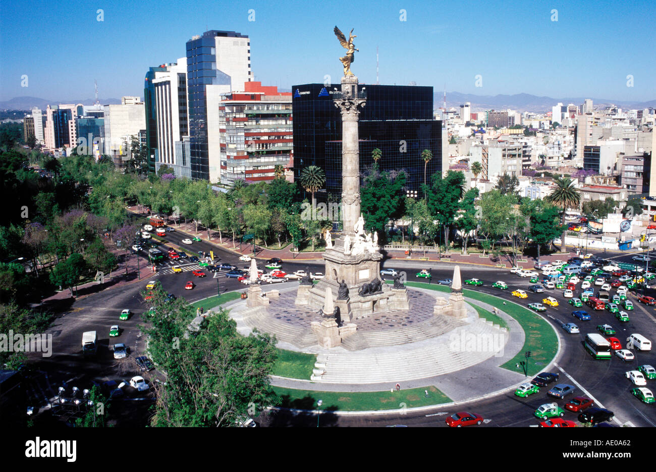 Angel of Independence El Angel Monument Avenida Reforma Paseo de la ...
