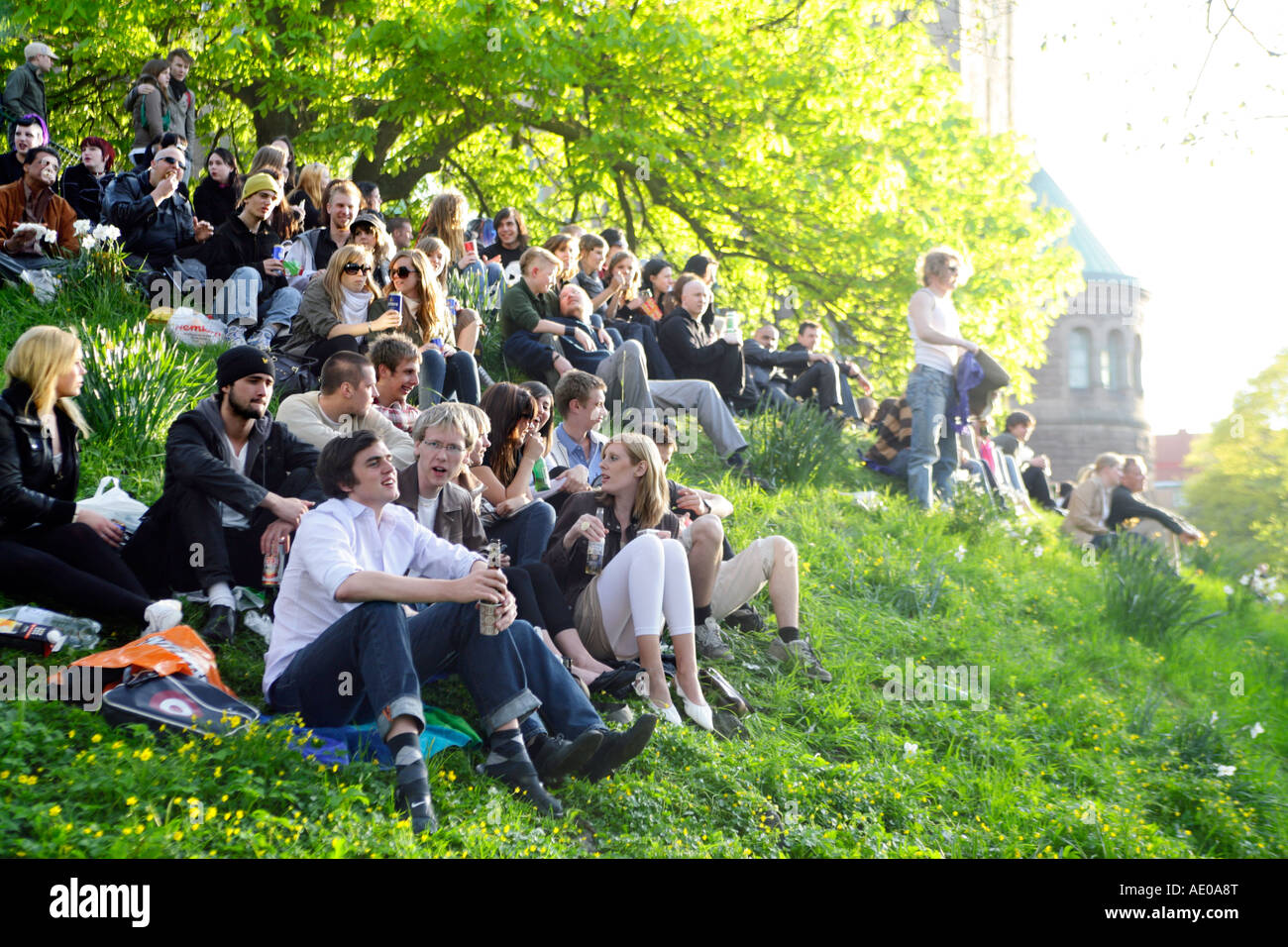 Swedish teenagers group hi-res stock photography and images - Alamy