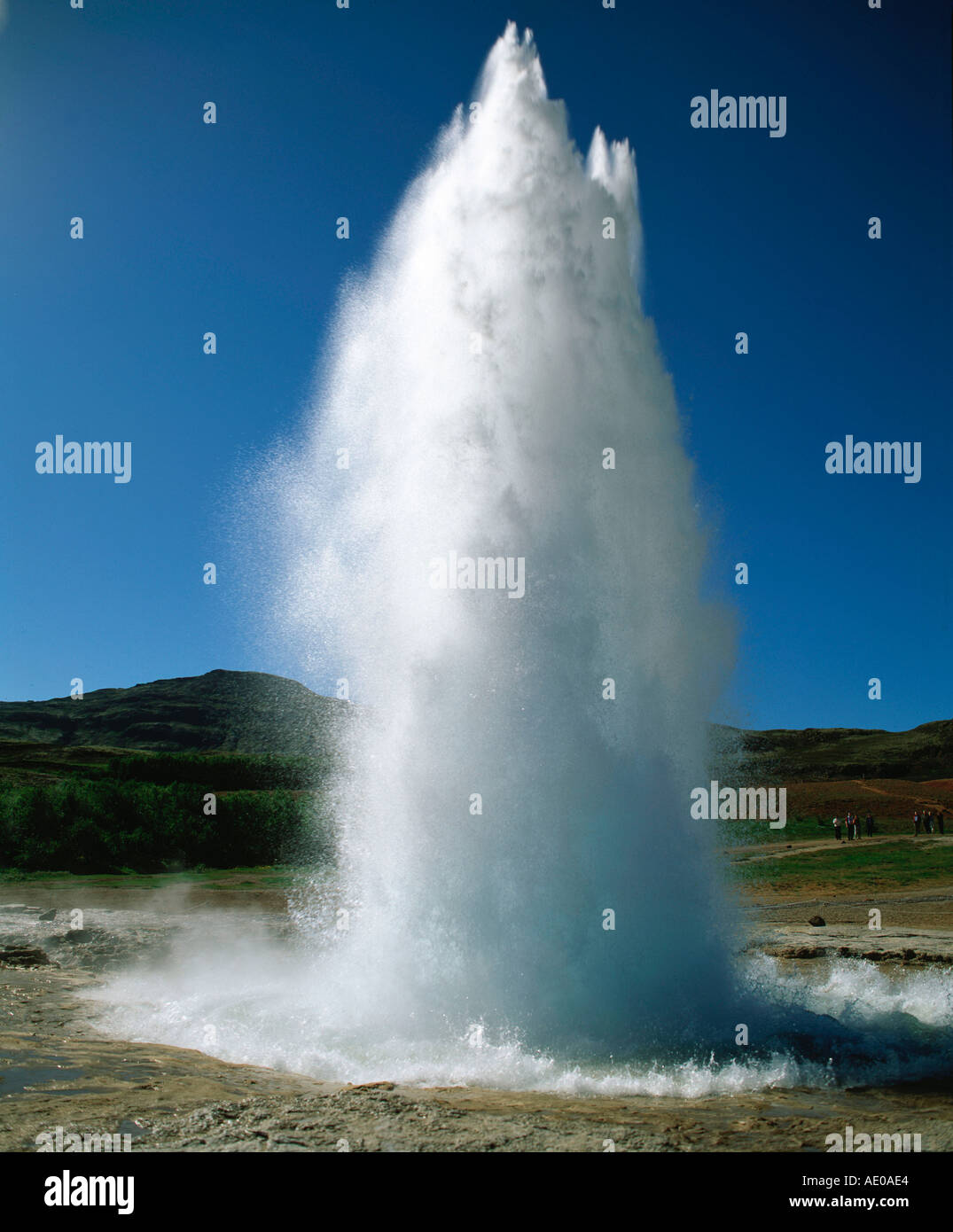 Strokkur Geyser Iceland Stock Photo - Alamy