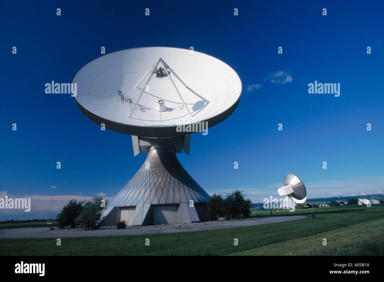 Parabol antenna Raisting near Munich Bavaria Germany Parabolantenne ...