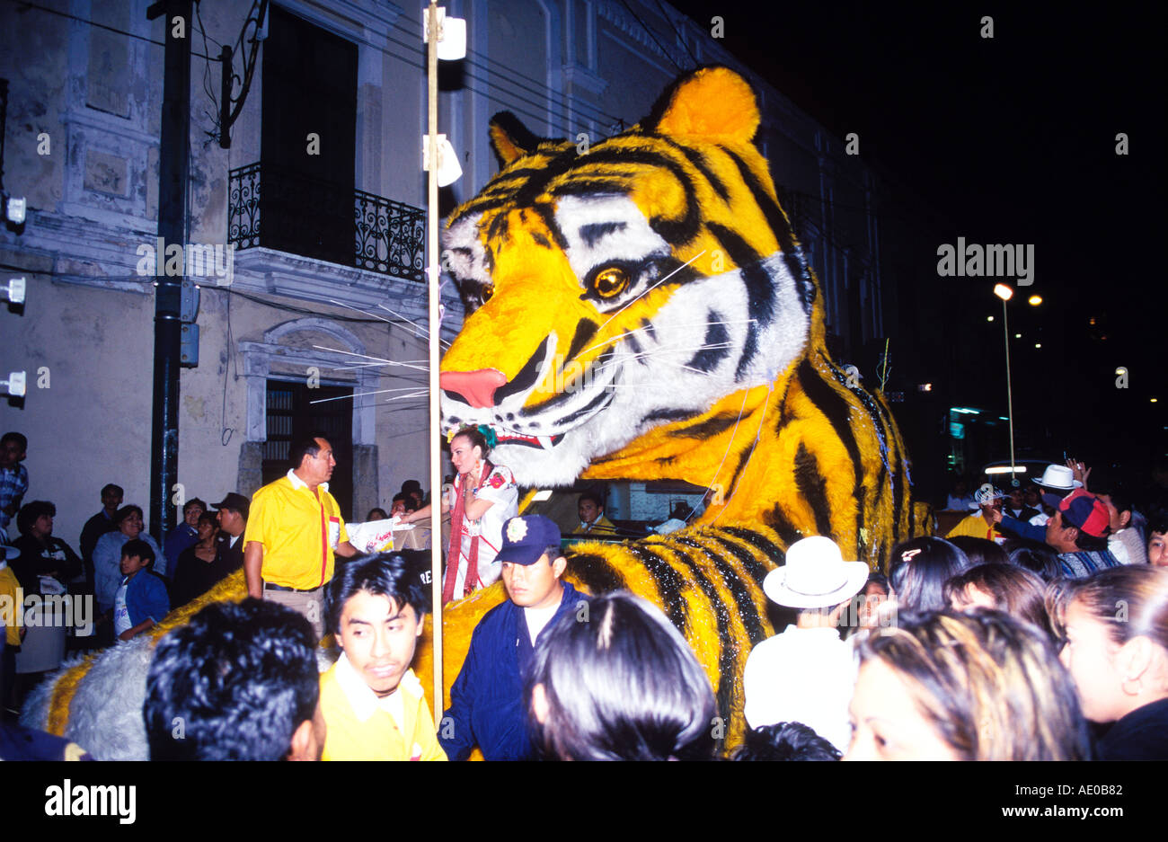 Carnival Float Merida Yucatan Mexico Stock Photo - Alamy