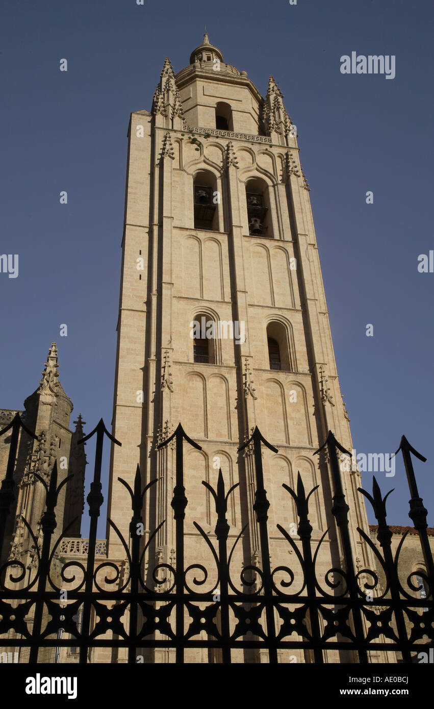 Cathedral Tower, Segovia, Castile and Leon, Spain Stock Photo - Alamy