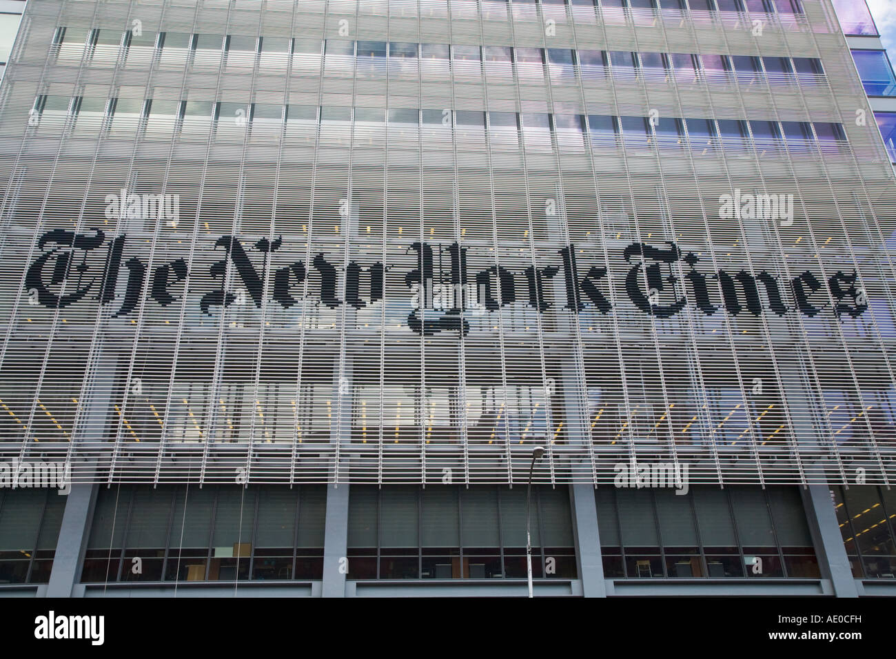 New York Times Building Stock Photo - Alamy