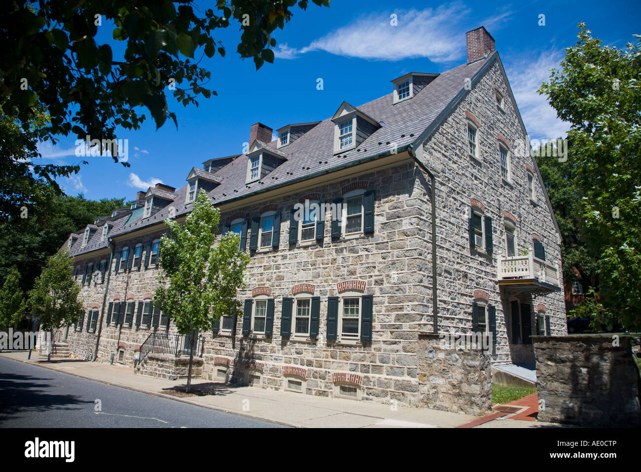 Historical Town of Bethlehem Pennsylvania USA July 2007 Stock Photo - Alamy