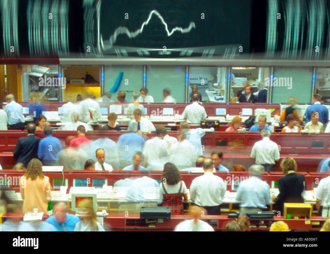 stock market in Frankfurt Germany Stock Photo - Alamy
