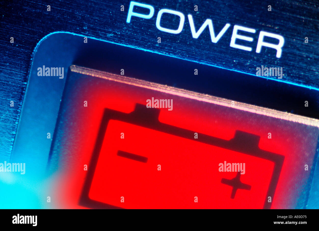 power of the battery Stock Photo - Alamy