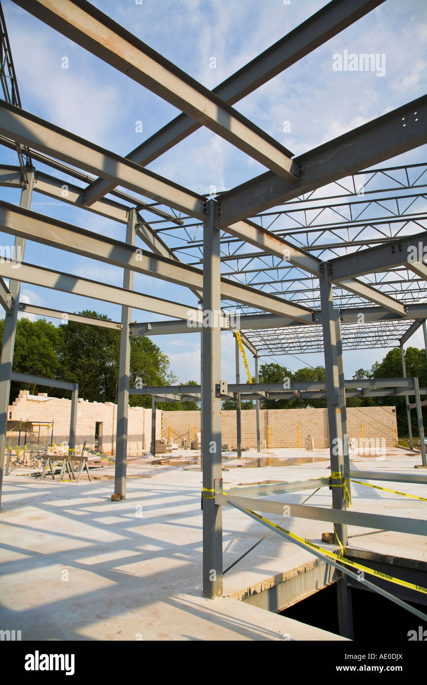 Construction Site of a Shopping Mall Stock Photo - Alamy