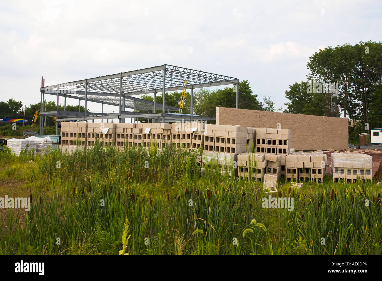 Shopping mall construction site hi-res stock photography and images - Alamy