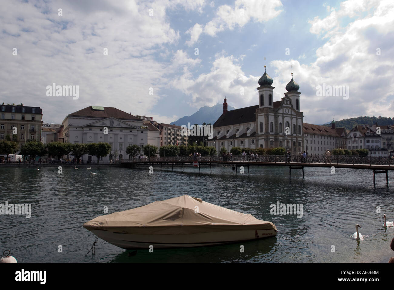 Franziskanerkirche Church Luzern Switzerland Stock Photo - Alamy