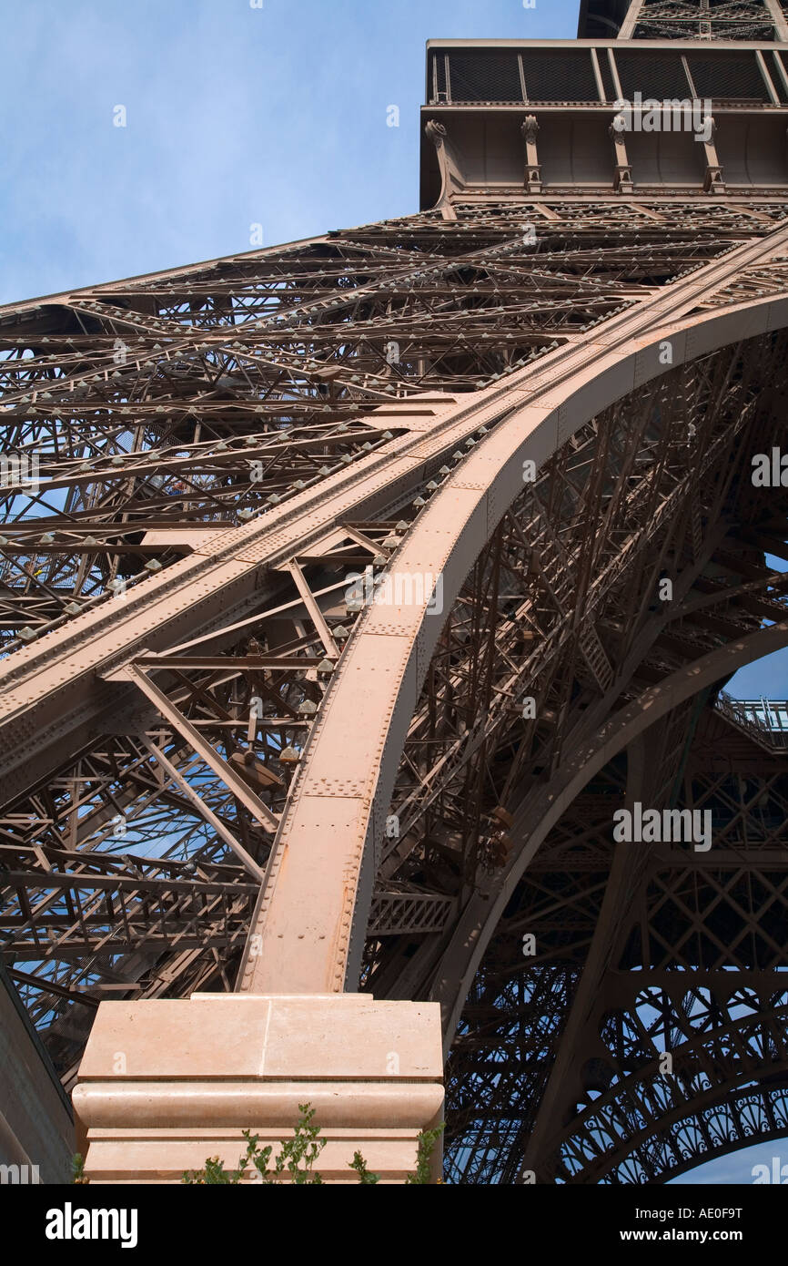 Eiffel tower foundation hi-res stock photography and images - Alamy