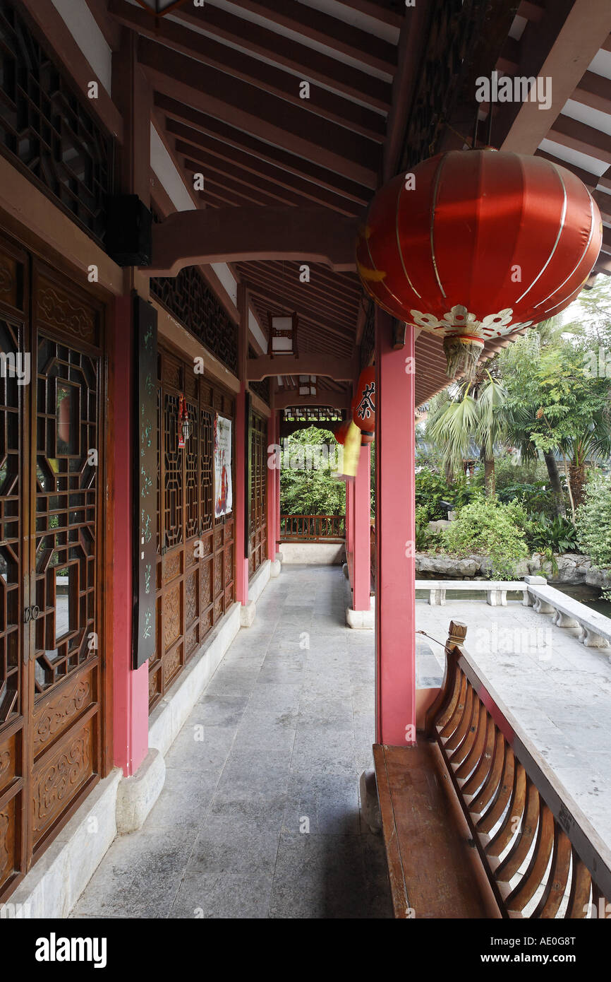 Pavilion Rong Lake Guilin China Asia Stock Photo - Alamy