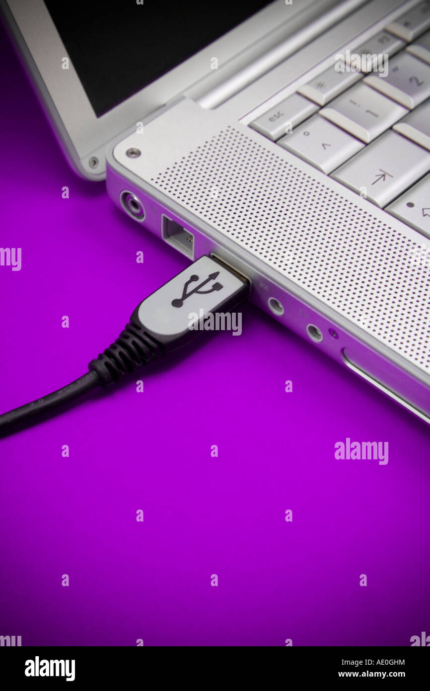 Computer USB Port Stock Photo - Alamy Computer USB Port Stock Photo - Alamy