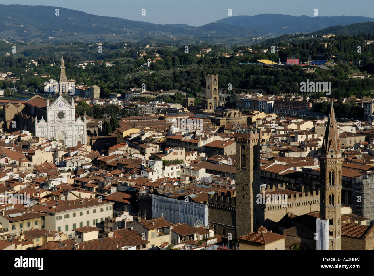 Florence, view from Giotto's Tower Stock Photo - Alamy