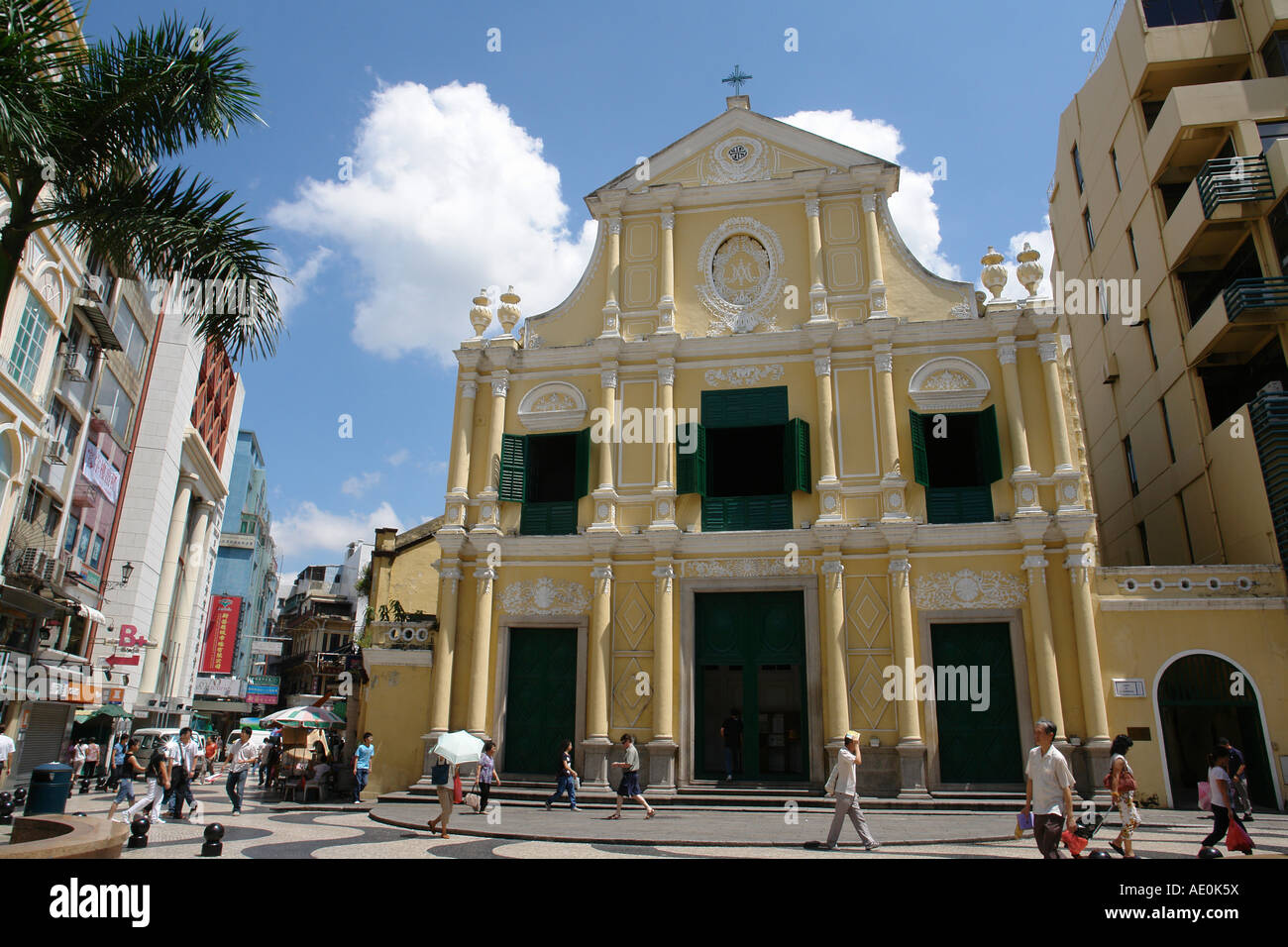 Igreja de S Domingos St Dominic s church MACAU China Stock Photo - Alamy