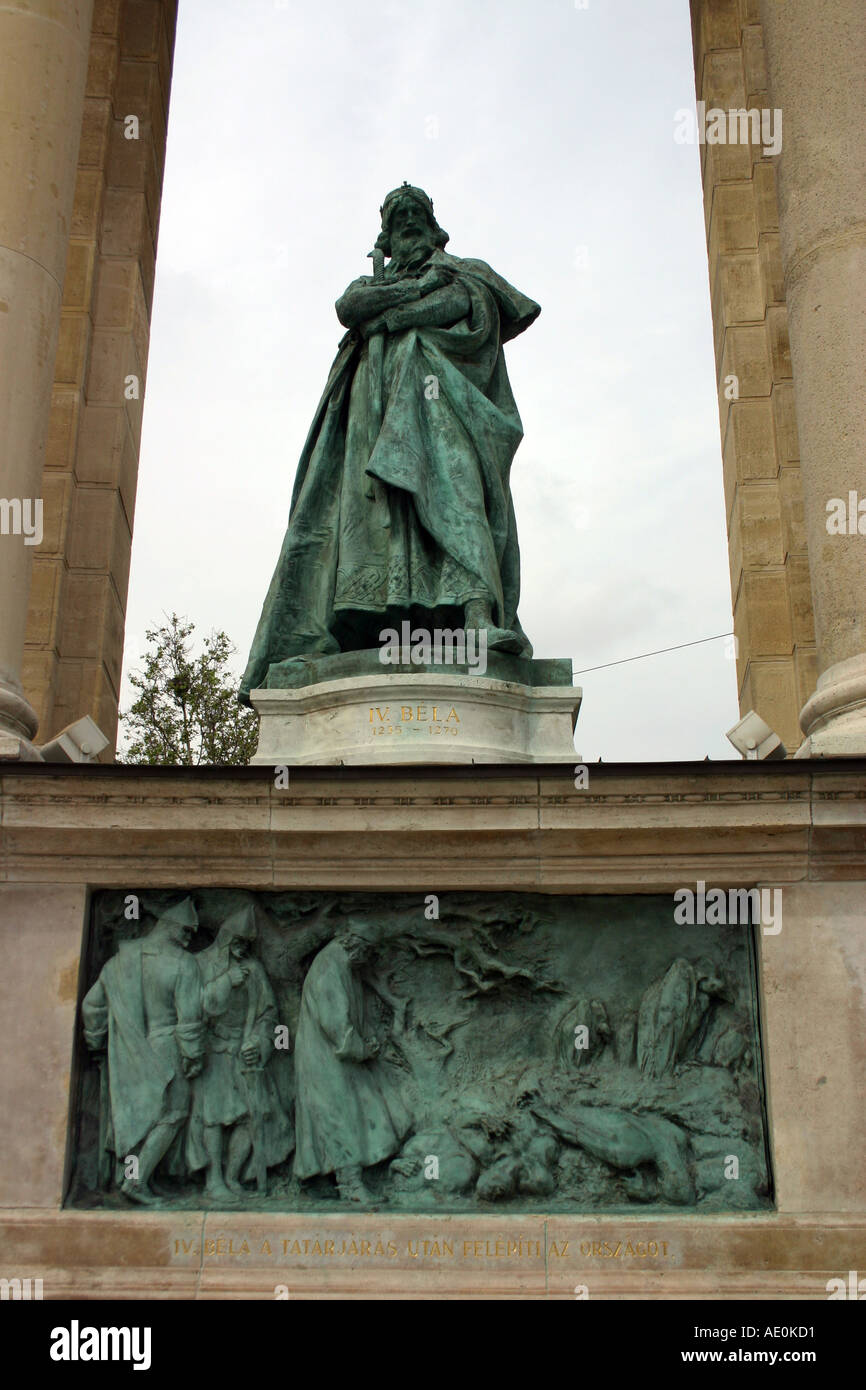 Monument to bela iv of hungary hi-res stock photography and images - Alamy