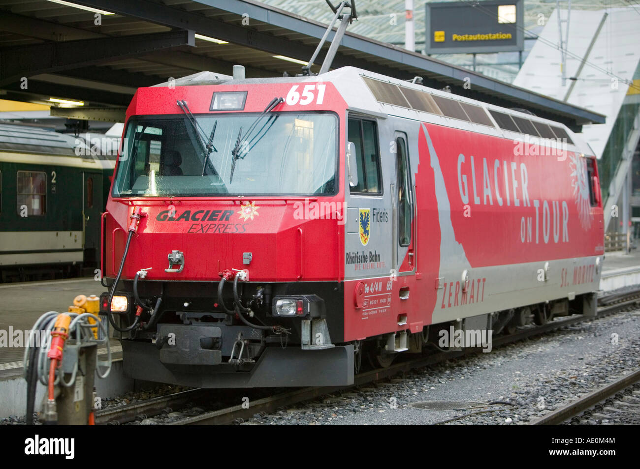 The Bernina Express, Switzerland Stock Photo - Alamy