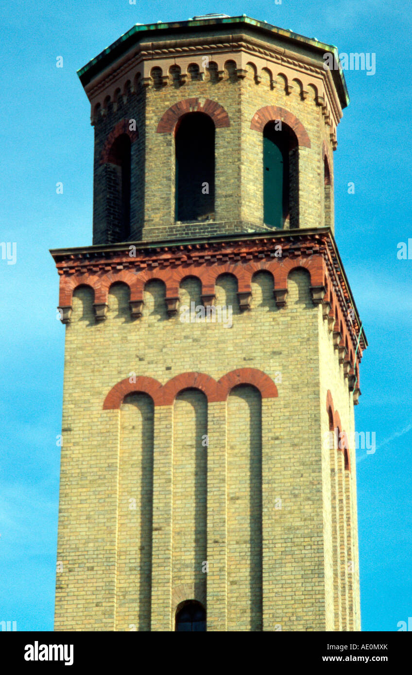 Kew Bridge Water Tower part of the Steam Museum Brentford, West London ...