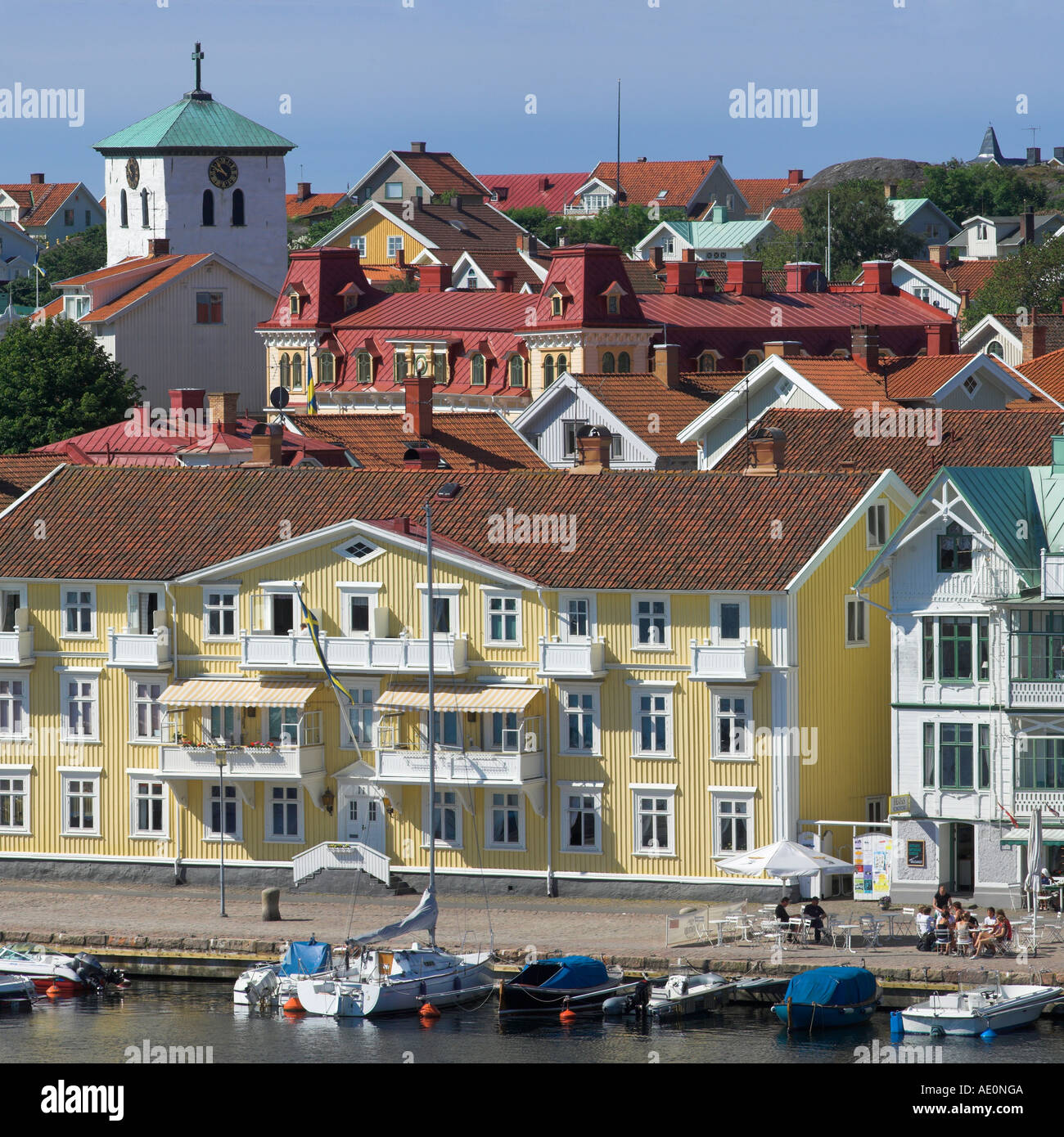 Village of Marstrand Stock Photo - Alamy
