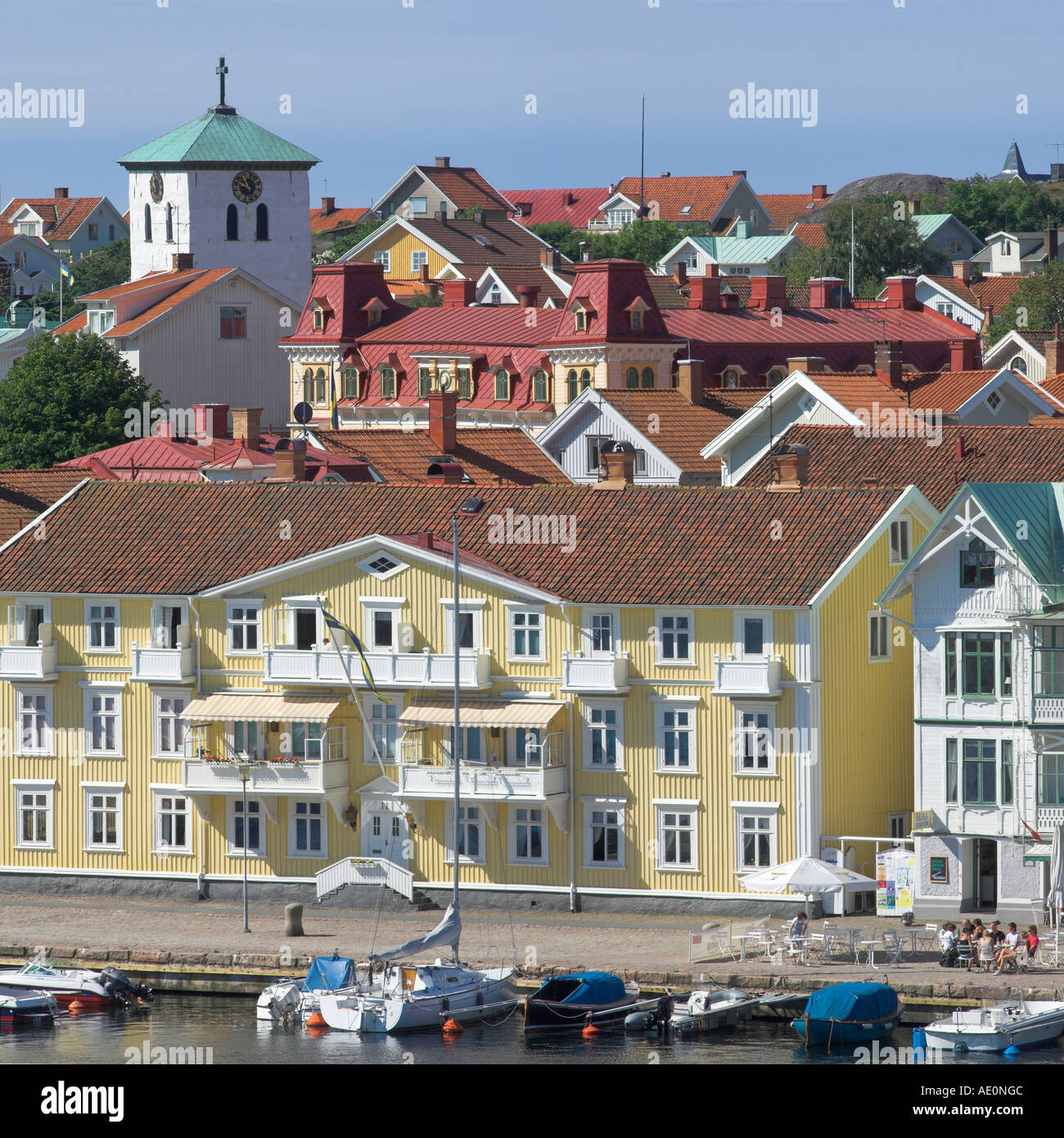 Marstrand Bohuslan in the Archipelago Sweden Stock Photo - Alamy