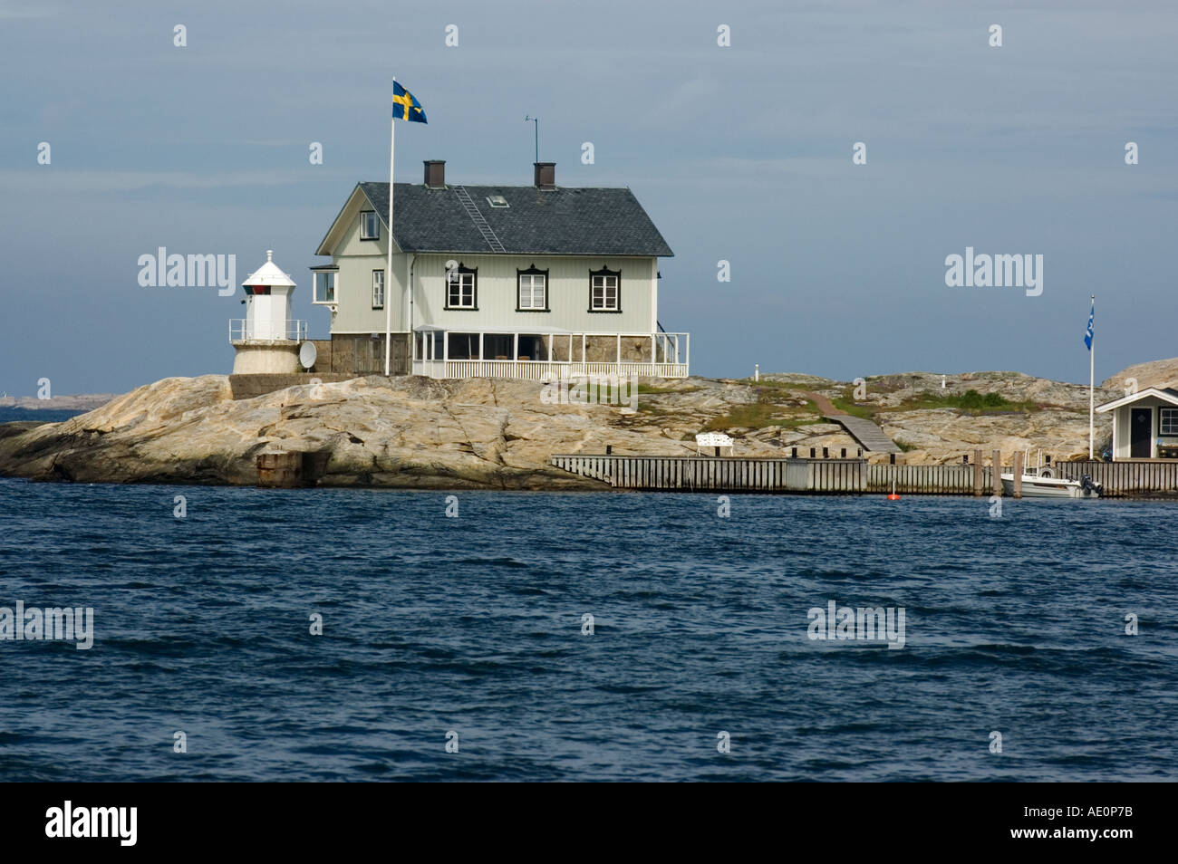 Sweden, Marstrand, Lighthouse Stock Photo - Alamy