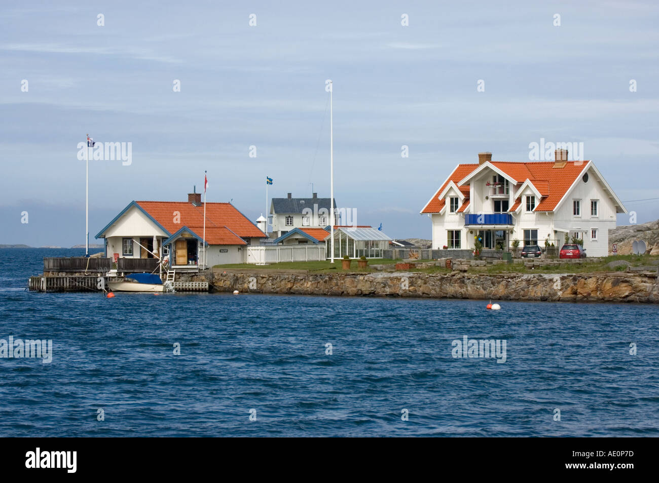 Sweden, Marstrand, Lighthouse Stock Photo - Alamy