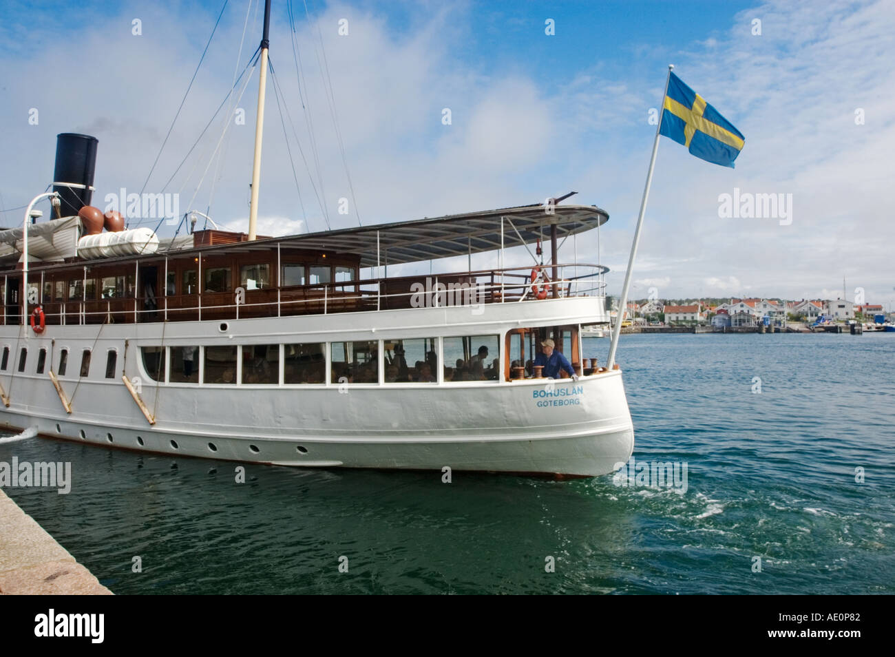Sweden, Marstrand, Ferry Stock Photo - Alamy