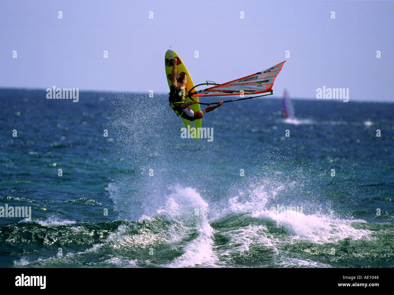 Barbados windsurfing hi-res stock photography and images - Alamy