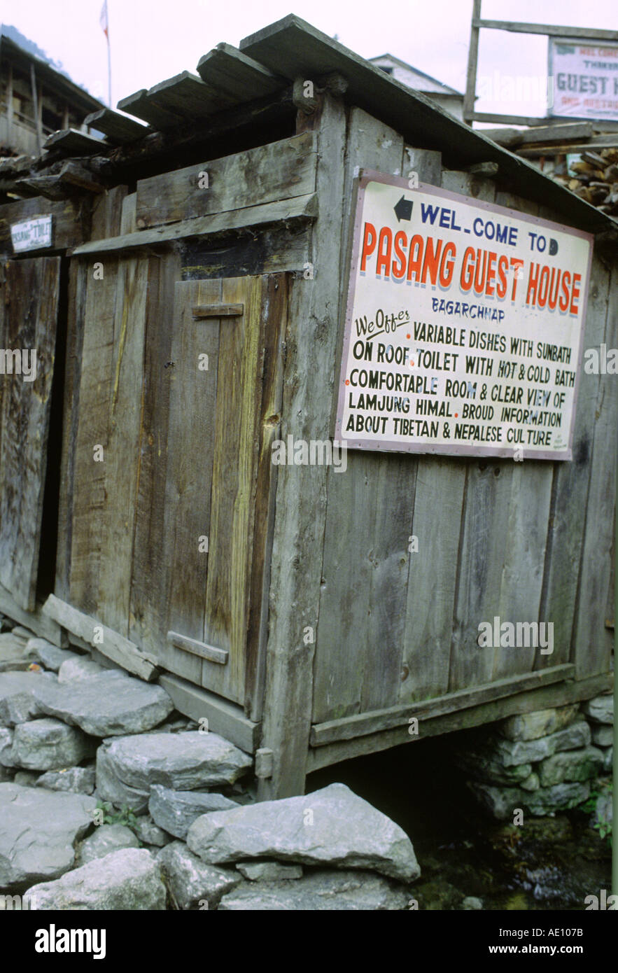 NEPALESE BATHROOM NEPAL Stock Photo - Alamy