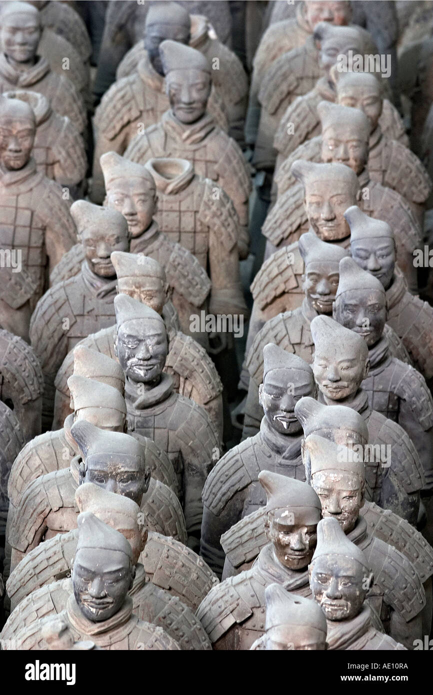 famous Chinese Terracotta Army Stock Photo - Alamy