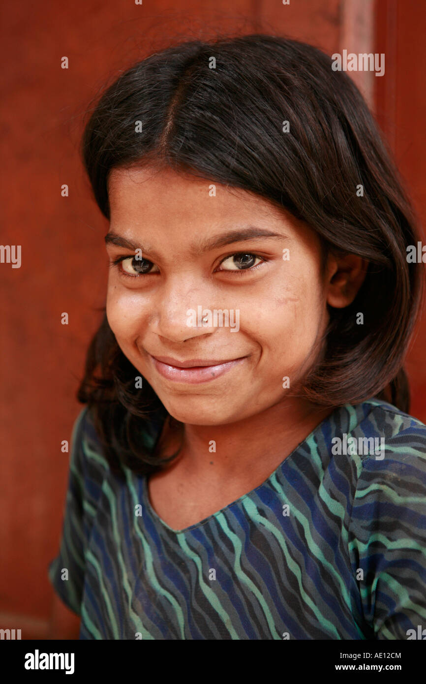 Portrait of a girl at Singtam, Sikkim, India Stock Photo - Alamy