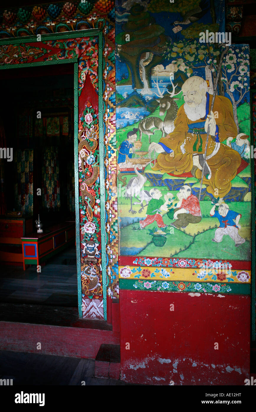 Pemayangtse Monastery, Pelling, Sikkim, India Stock Photo - Alamy