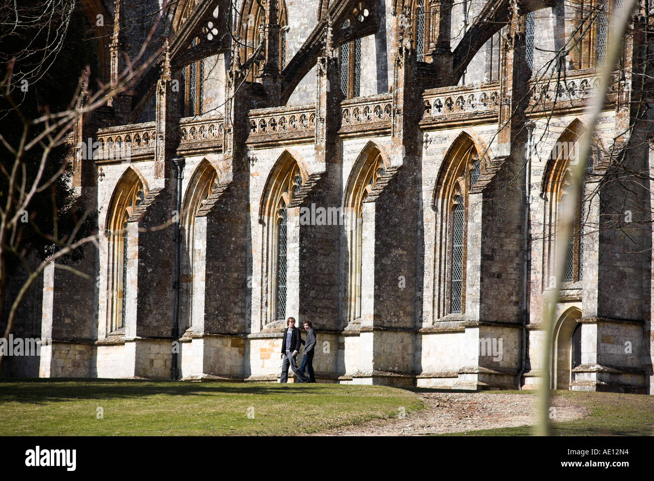 Milton Abbas School in Dorset Stock Photo - Alamy