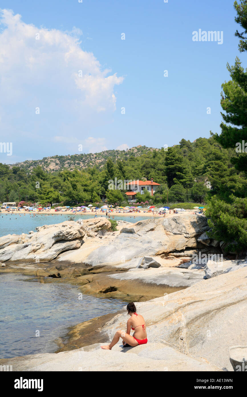 Kalogrias beach hi-res stock photography and images - Alamy