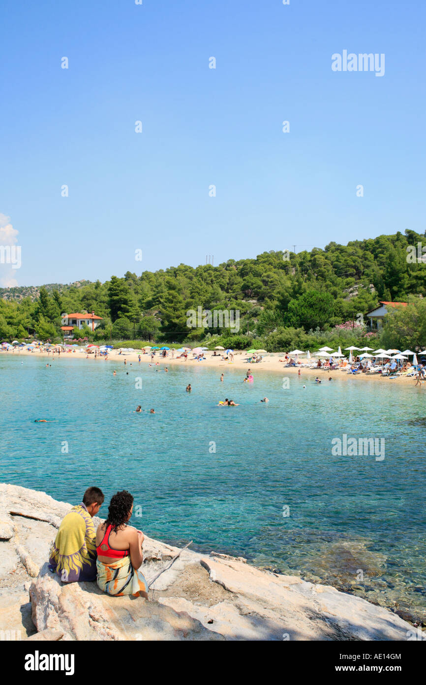 Kalogrias beach hi-res stock photography and images - Alamy