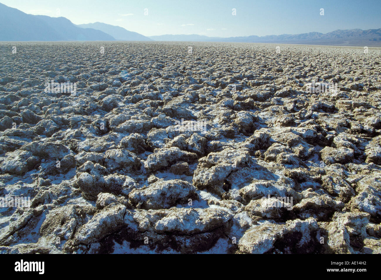 Desert "Devils Golf Course Stock Photo - Alamy