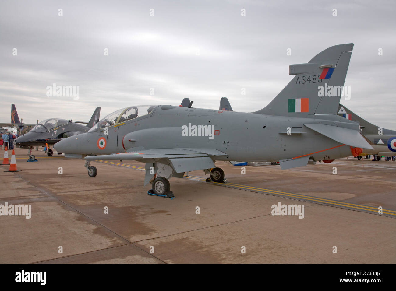 UK Royal Air Force Indian Air Force BAE Systems Hawk 132 Stock Photo ...