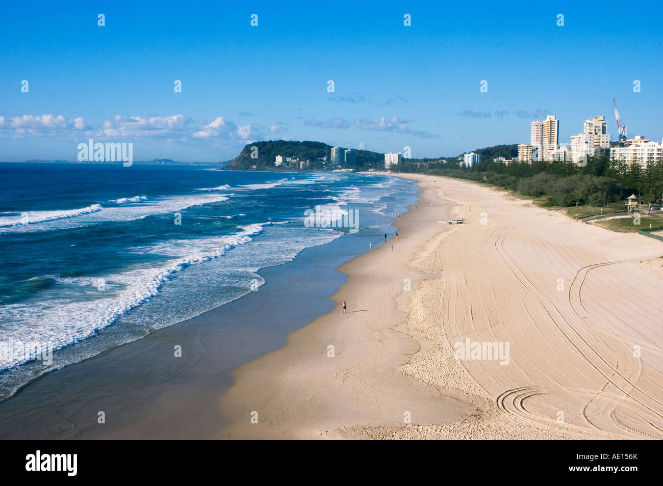 Burleigh Heads and beach in Queensland, Australia. 2007 Stock Photo - Alamy