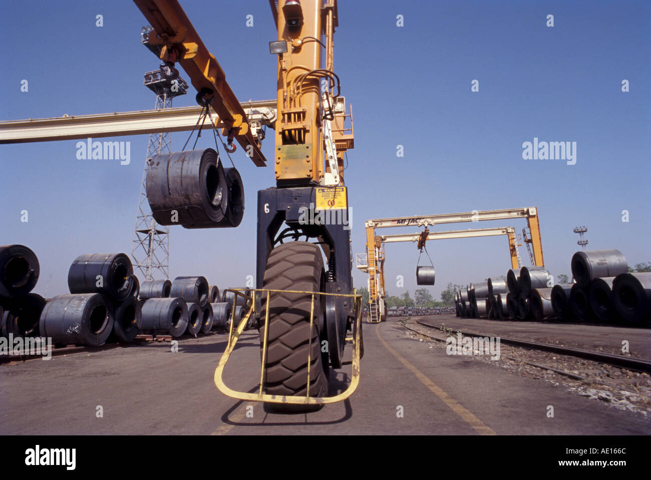 SAIL Steel Authority of India Ltd plant Stock Photo - Alamy