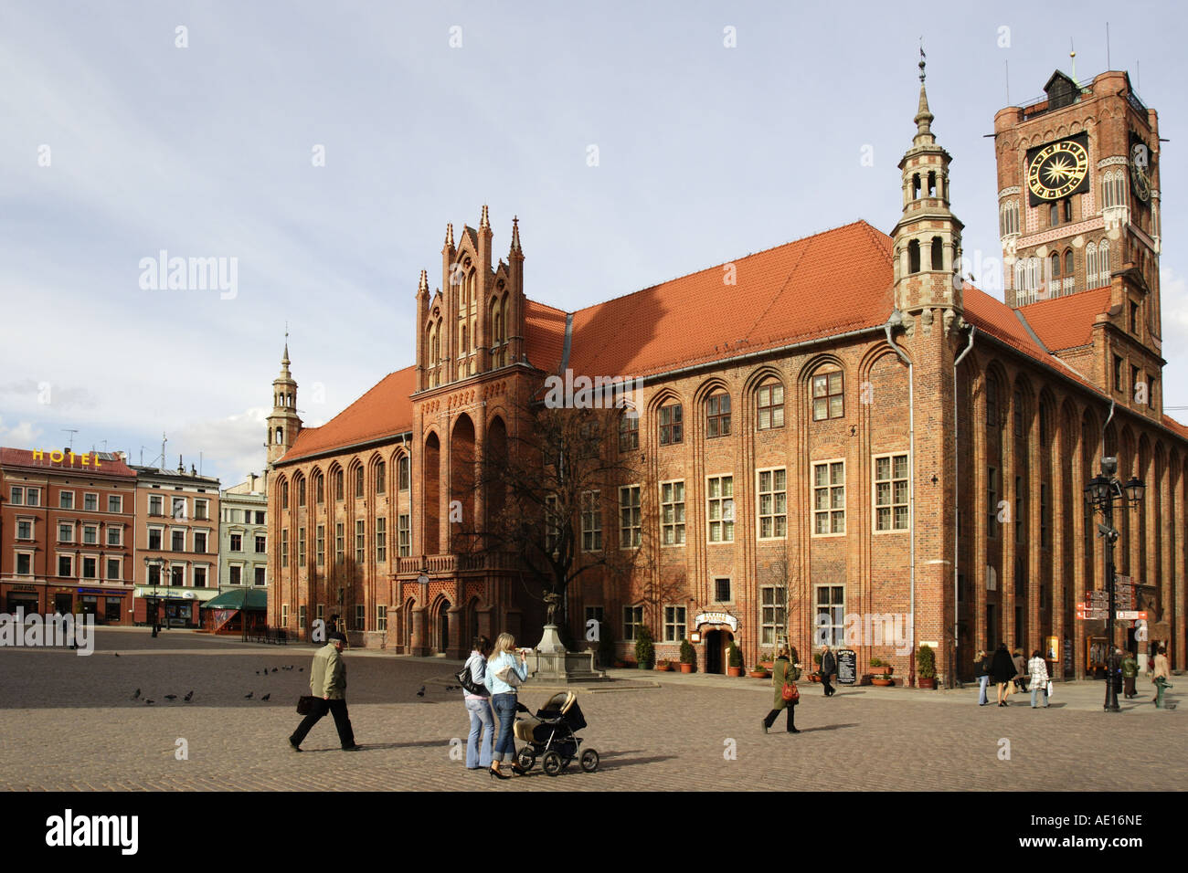 The Town Hall, Torun, Poland Stock Photo - Alamy